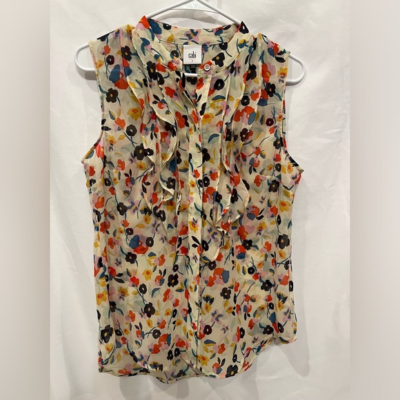 CAbi | Tops | Cabi Floral Blouse | Poshmark
